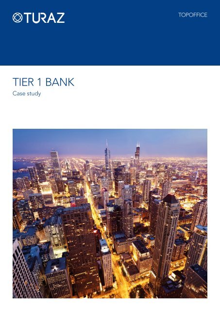 Tier 1 Bank Case Study - Misys