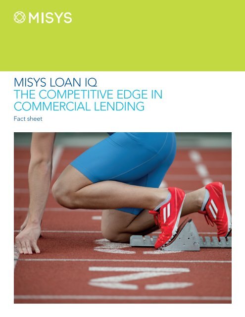 MISYS LOAN IQ FactSheet