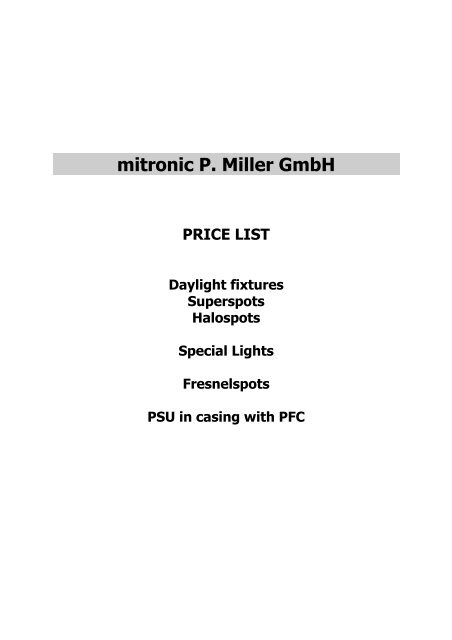 mitronic P. Miller GmbH