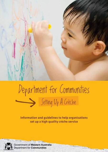 Setting up a Creche - Department for Communities