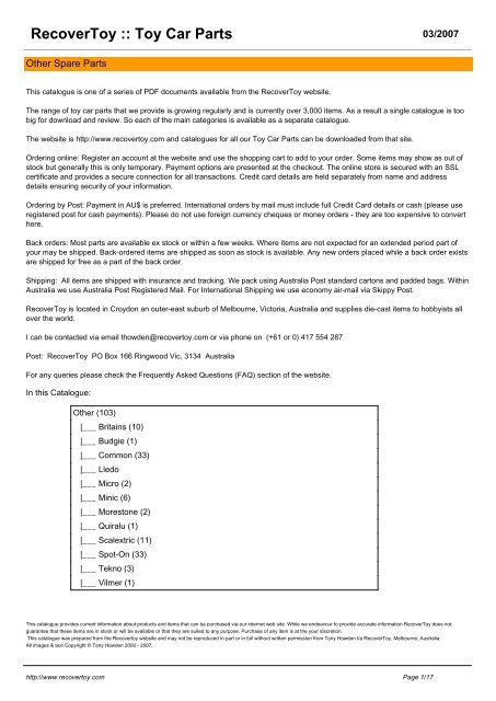 Toy Car Parts Names And Pictures | Reviewmotors.co