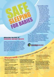 Safe Sleeping Brochure.pdf - SIDS and Kids NSW