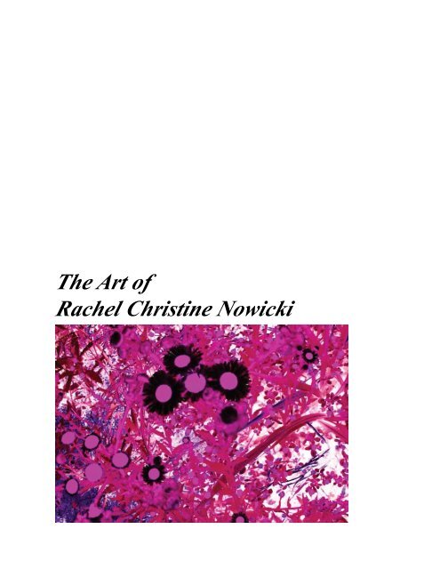 The Art of Rachel Christine Nowicki - rcnillustration