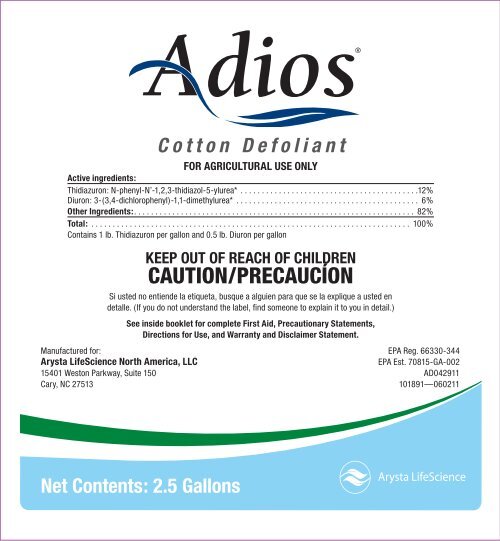 View Product Label - KellySolutions.com