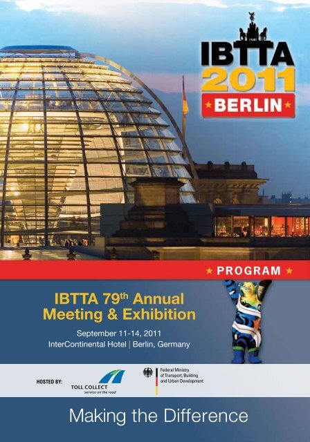 IBTTA 79th Annual Meeting & Exhibition - International Bridge ...