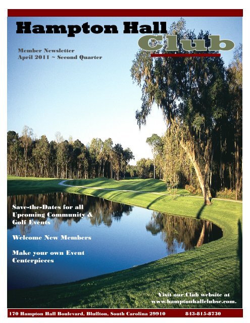 Member Newsletter - Hampton Hall Club