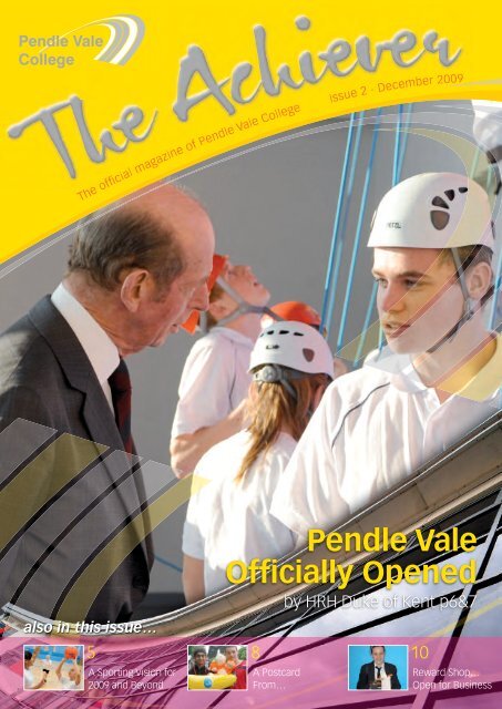 The Achiever December 2009 - Pendle Vale College