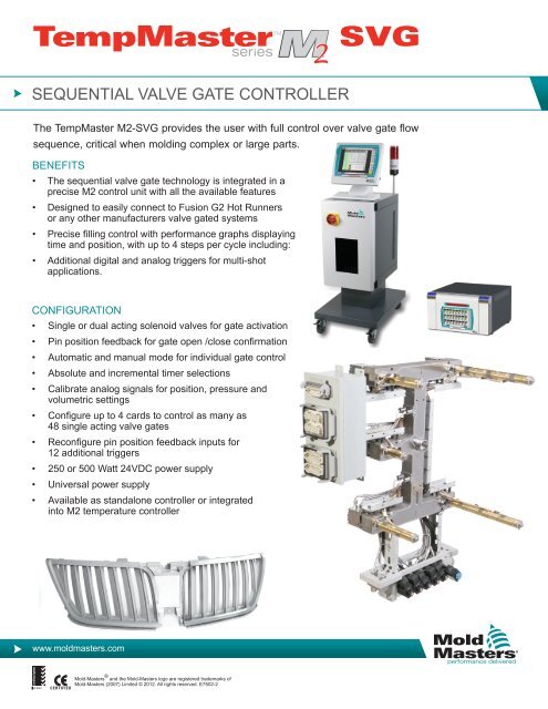 SEQUENTIAL VALVE GATE CONTROLLER - Mold-Masters