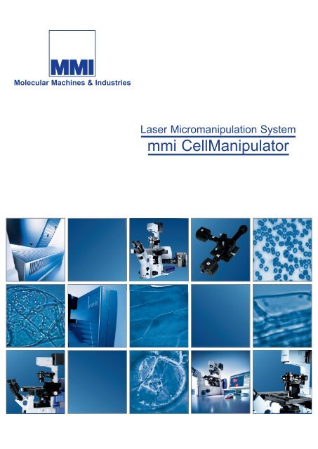 mmi CellManipulator - Molecular Machines & Industries