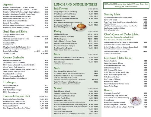 Appetizers Buffalo Chicke