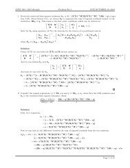 Problem Set #6 Answer Key