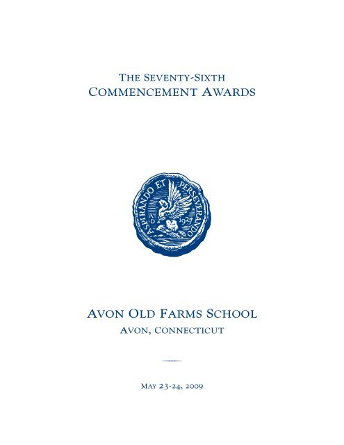Avon Old Farms Logo