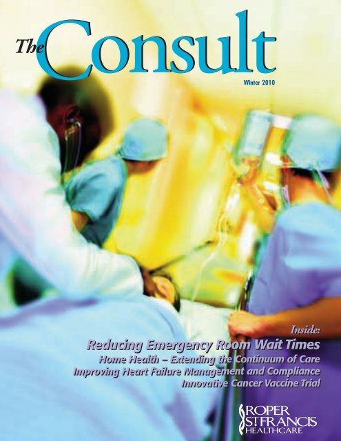 Reducing Emergency Room Wait Times - Roper St. Francis ...