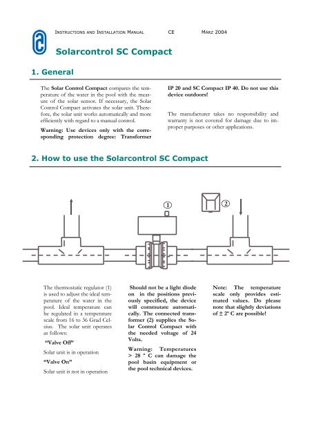 Solarcontrol SC Compact