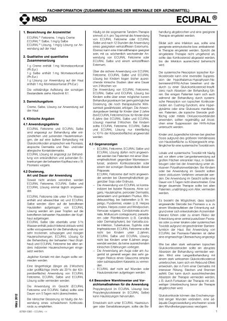 ECURAL® - MSD
