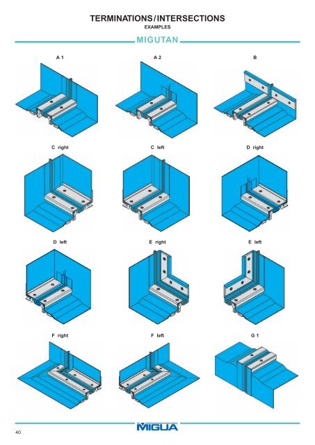 MIGUTAN TERMINATIONS/INTERSECTIONS - migua
