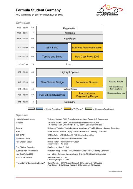 Formula Student Germany