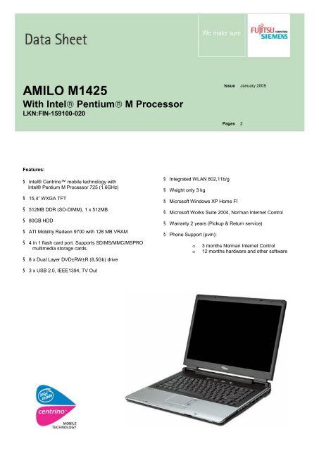 ds_AMILO M1425 _LKN-FIN-159100-020