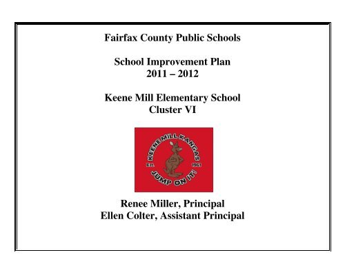 2012 Keene Mill Elementary School Cluster VI Renee