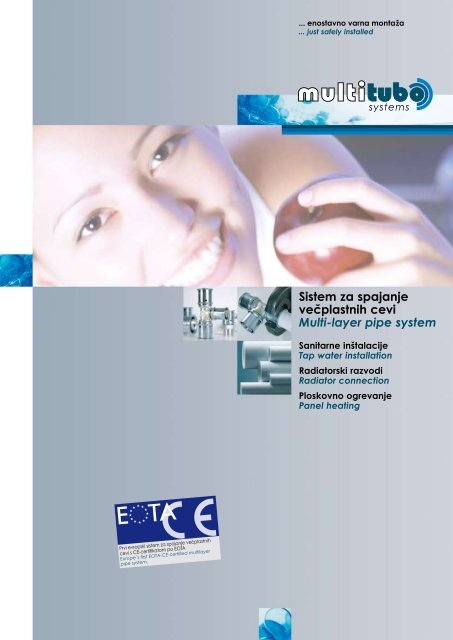 Sistem za spajanje vecË plastnih cevi Multi-layer pipe ... - Multitubo
