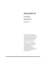 User's Manual - MSC Vertriebs GmbH