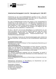 Merkblatt zur Durchführung der Fachaufgabe - IHK Neubrandenburg
