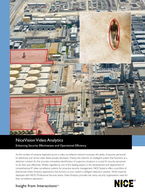 NiceVision Video Analytics - NICE Systems