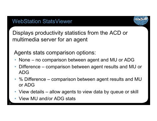 WebStation StatsViewer