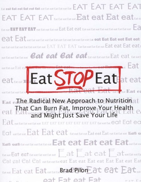 brad-pilon-eat-stop-eat