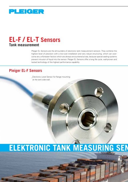 EL-F / EL-T Sensors