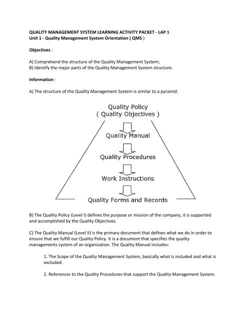 Service King LAP 1 Unit 1