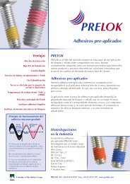 Tuflok Data Sheet (pdf) - Prelok