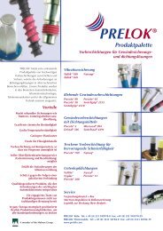 Tuflok Data Sheet (pdf) - Prelok