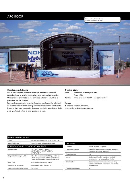 ARC ROOF - Prolyte