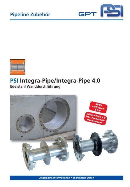 Integra-Pipe_D_2012_Integra-Pipe - PSI Products GmbH