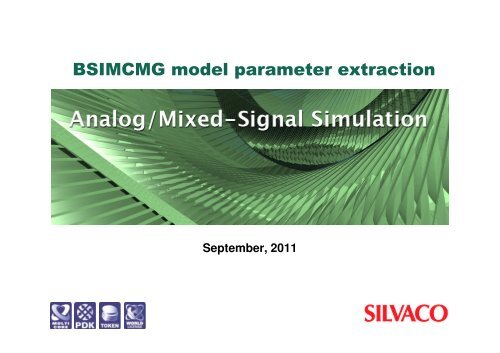 Bsimcmg Model Parameter Extraction Silvaco