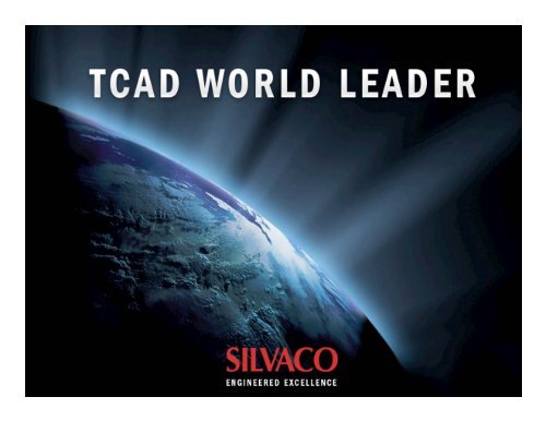 TCAD World Leader - Silvaco
