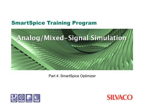SmartSpice Optimizer - Silvaco