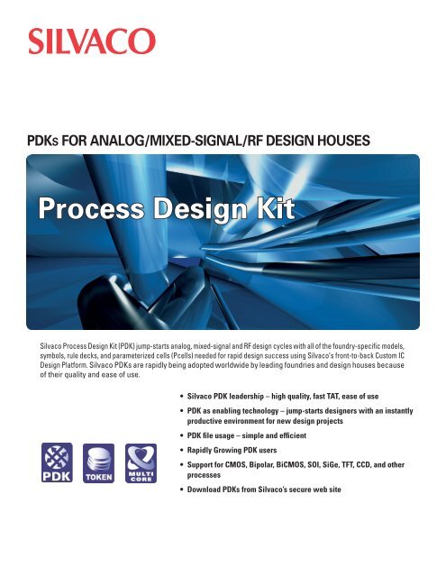 PDK Data Flow - Silvaco