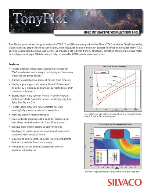 TonyPlot - Silvaco