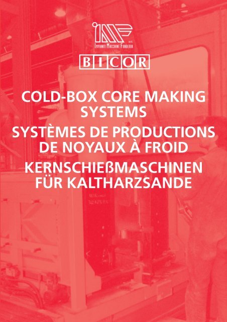 COLD-BOX CORE MAKING SYSTEMS ... - Simpson Group