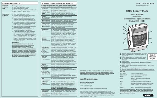 CADD-Legacy® PLUS - Smiths Medical