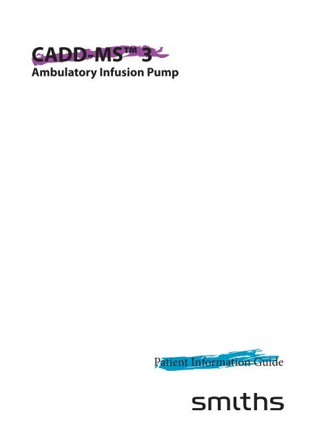 Ambulatory Infusion Pump - Integrated Medical Systems, Inc.