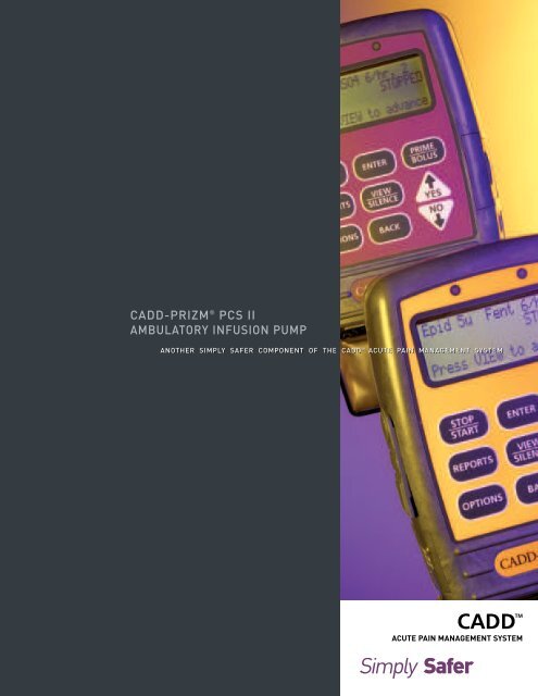 Cadd-prizm pcs ii - Smiths Medical