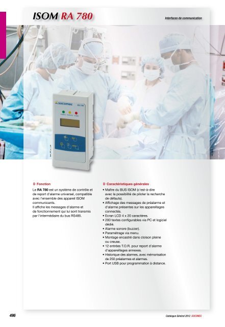 ISOM RA 780 - Socomec