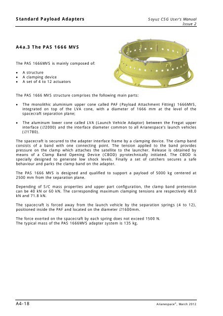 Standard Payload Adapters