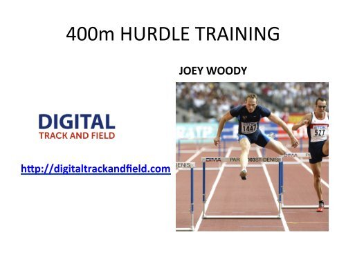 400m Hurdle Workout Plan | EOUA Blog