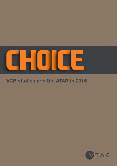 Choice - VTAC