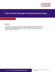 Mark II Pumping Units Installation Manual - Lufkin Industries