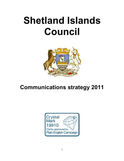 Communications Strategy - Shetland Islands Council